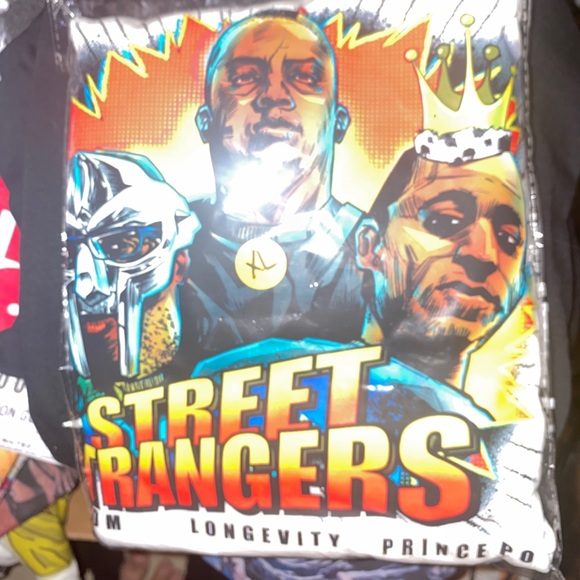 longevity | Shirts | Longevity X Mf Doom X Prince Po Street Strangers Tshirt New Sizexl | Poshmark
